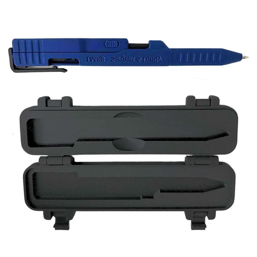 Стратегическая ручка коллекционера с 3D-печатью и гелевыми чернилами, Синий