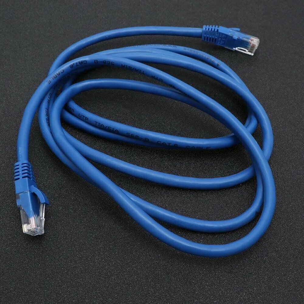 Кабель для интернет-соединения, 2.00 м, синий