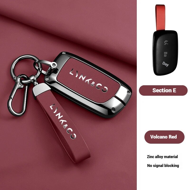 Чехол для ключа LYNK & CO Volcano Red, Section E