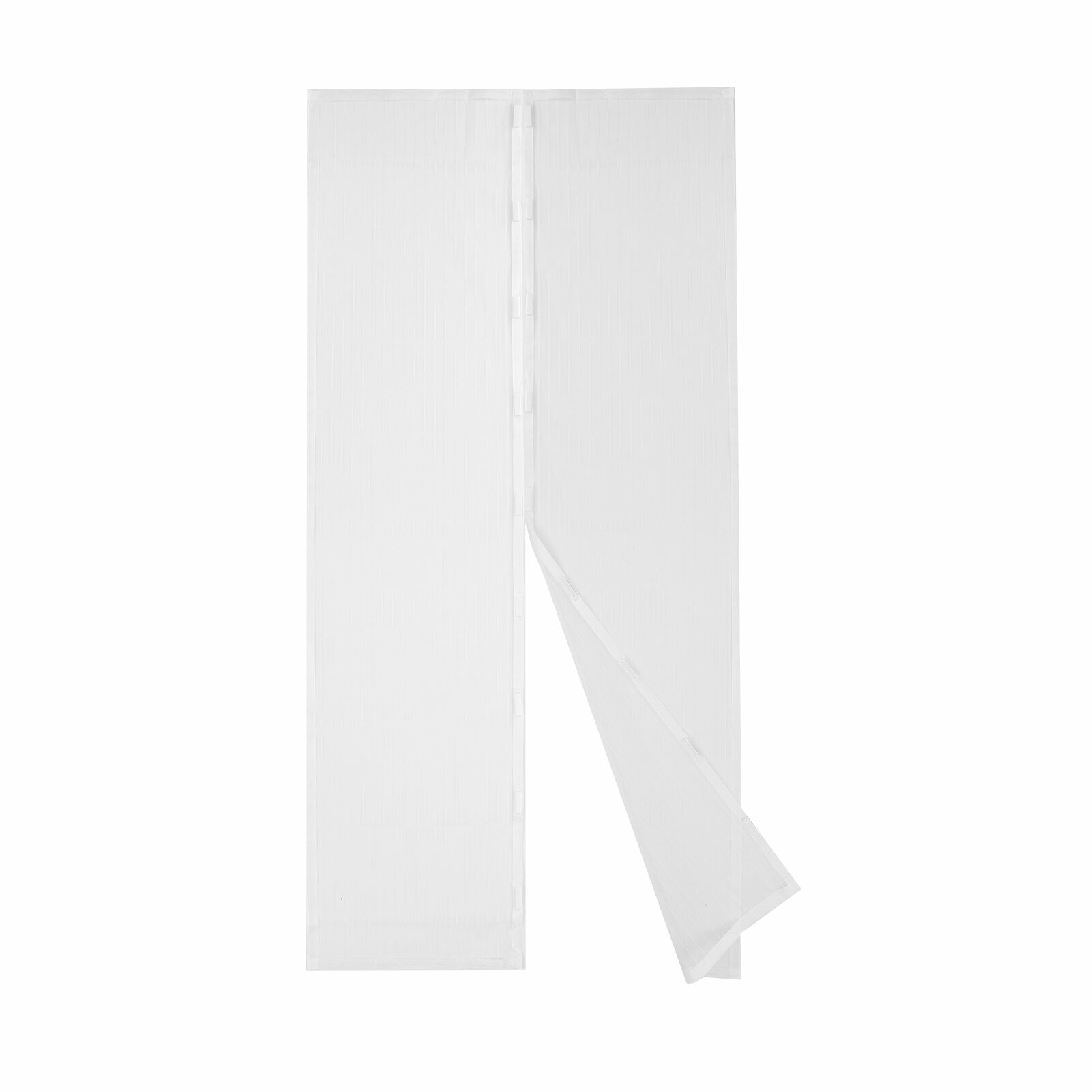 Магнитная сетчатая дверь для перекрытия Heavy Duty, съемная, защита от насекомых, комаров с клеевыми лентами &Loop и штифтами для дверей, материал сетка, цвета черный/белый, размеры 90*210см/100*210см/140*240см, комплект включает 1 дверь, 12 лент, 18