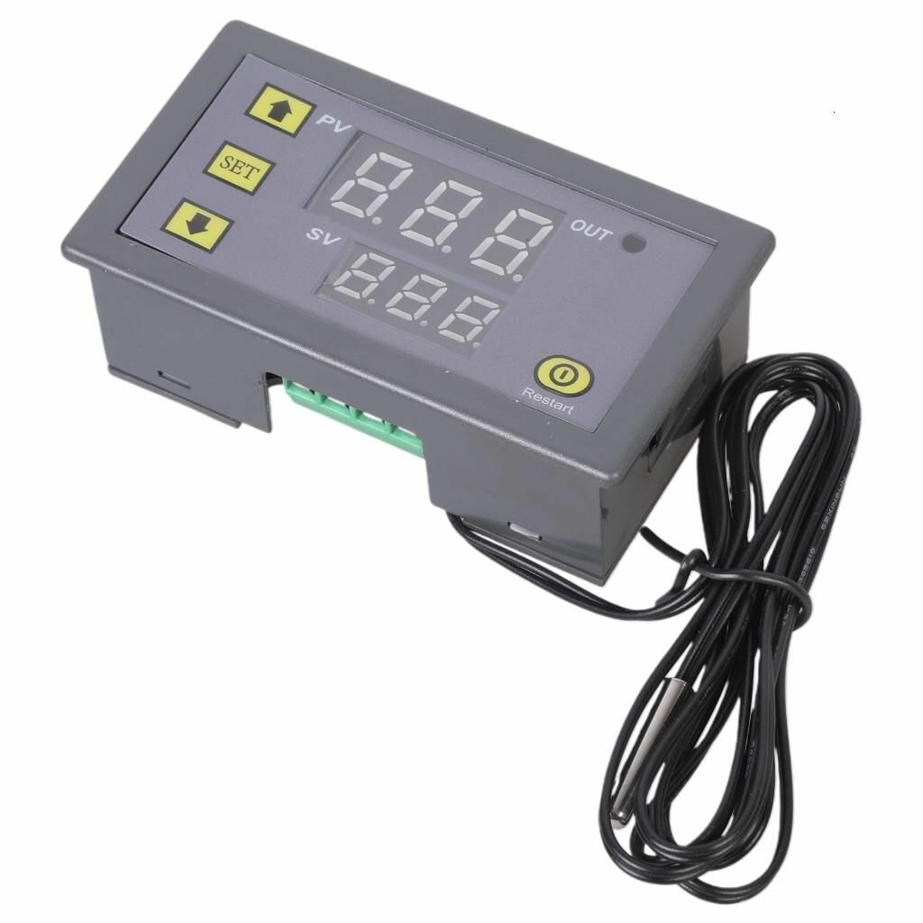 PID Контроллер температуры цифровой программируемый универсальный термостат - управление нагревом и охлаждением 20 -100 , 12V