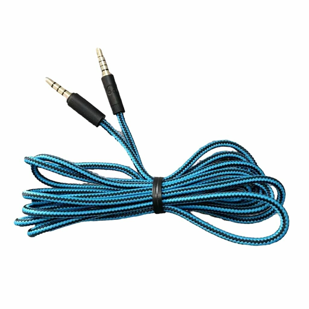 Прочный Кабель в Нейлоновой Оплетке 3,5 мм Шнур Гарнитуры для Наушников G233 G433 GPRO GPROX Надежная Замена Провода Чистый Звук