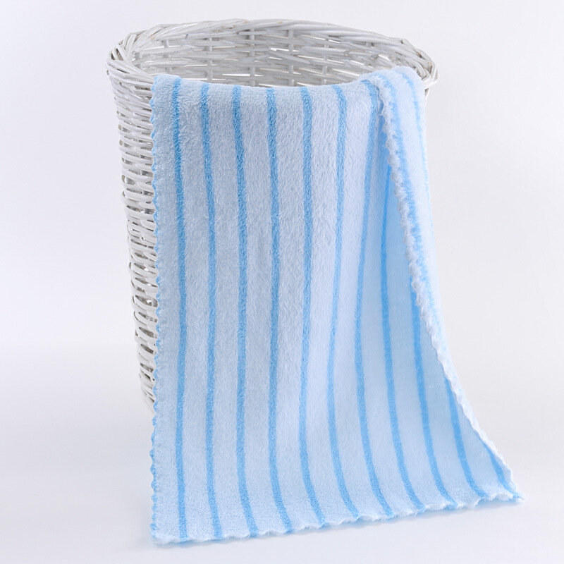 Фабрика спот коралловых бархатных полотенец пять подарочных подарков Синий_Оболочение в твердом переплете [35*75]