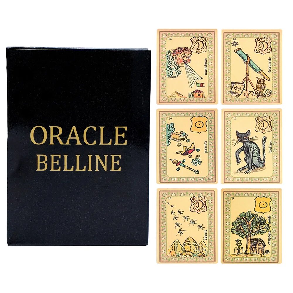 Французская гадальная карта, Оракул Беллин / Oracle Belline