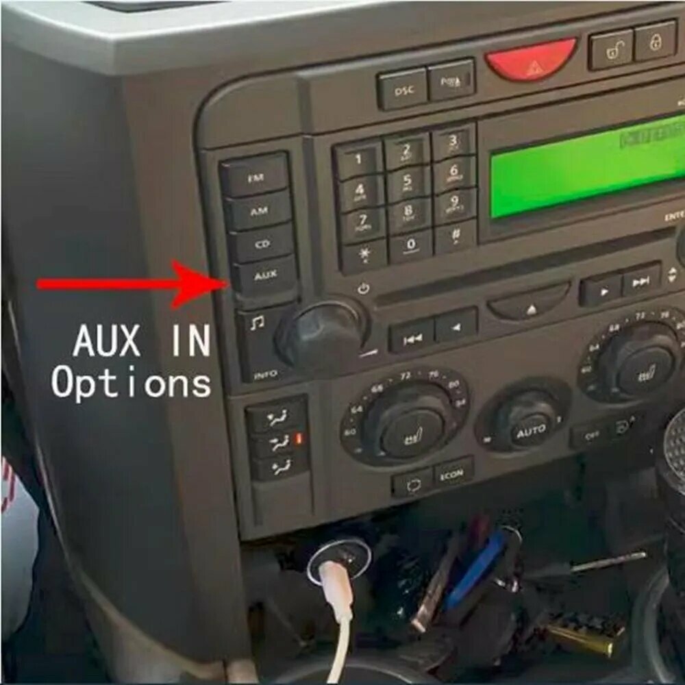 Автомобильный Беспроводной Модуль Bluetooth 12Pin AUX Адаптер Для Land Rover Range Rover