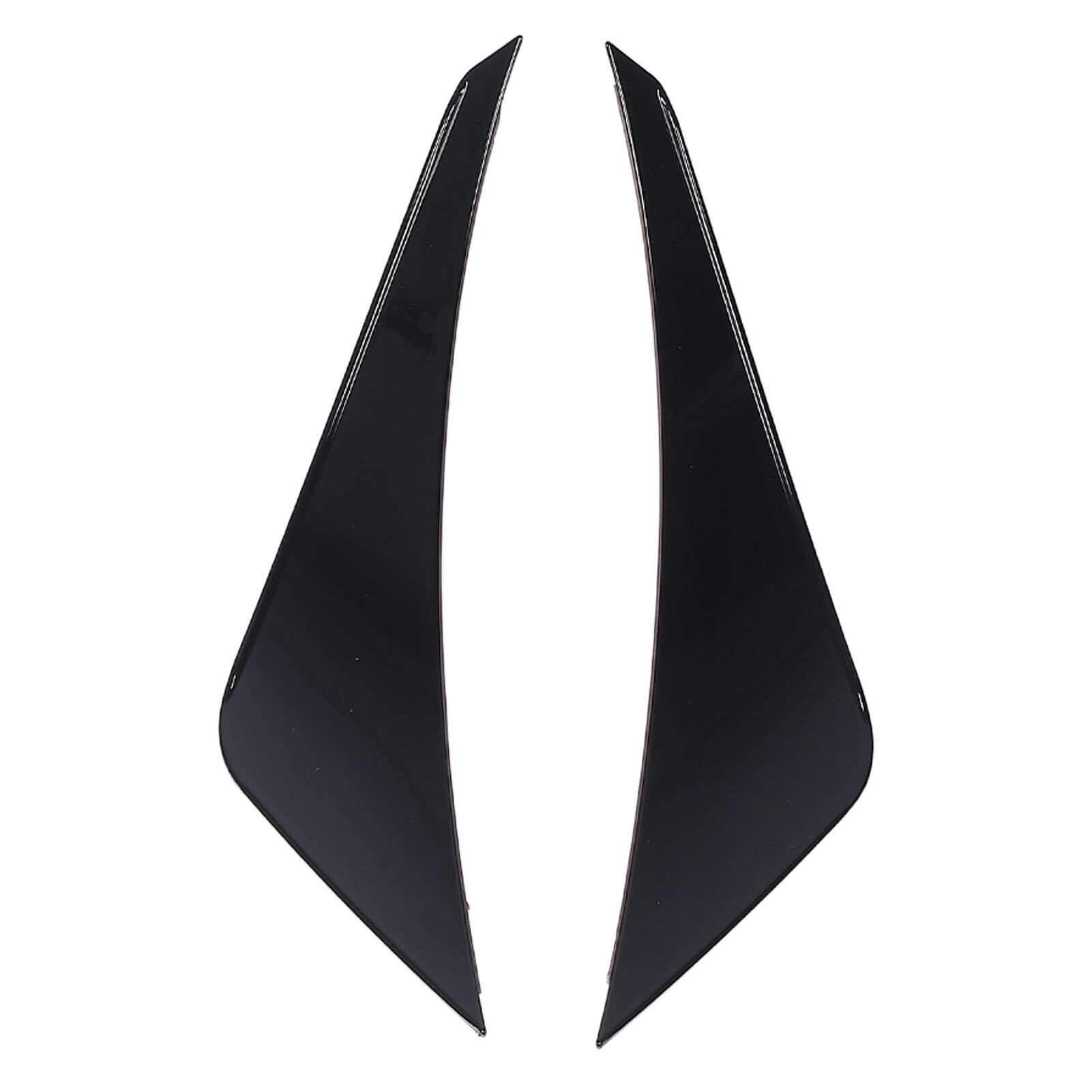 2 боковых спойлера переднего бампера, глянцевый черный, для Miata ND 2016+