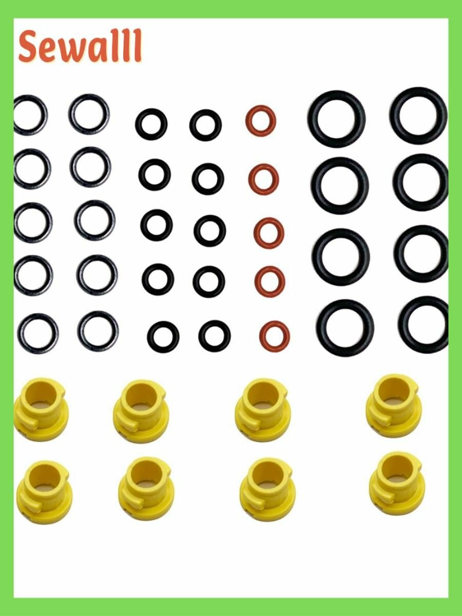 Уплотнительное кольцо совместим с K2 K3 K4 K5 K6 K7, насадка шланга, запасное уплотнительное кольцо, 2.640-729.0, резиновое шайба высокого давления