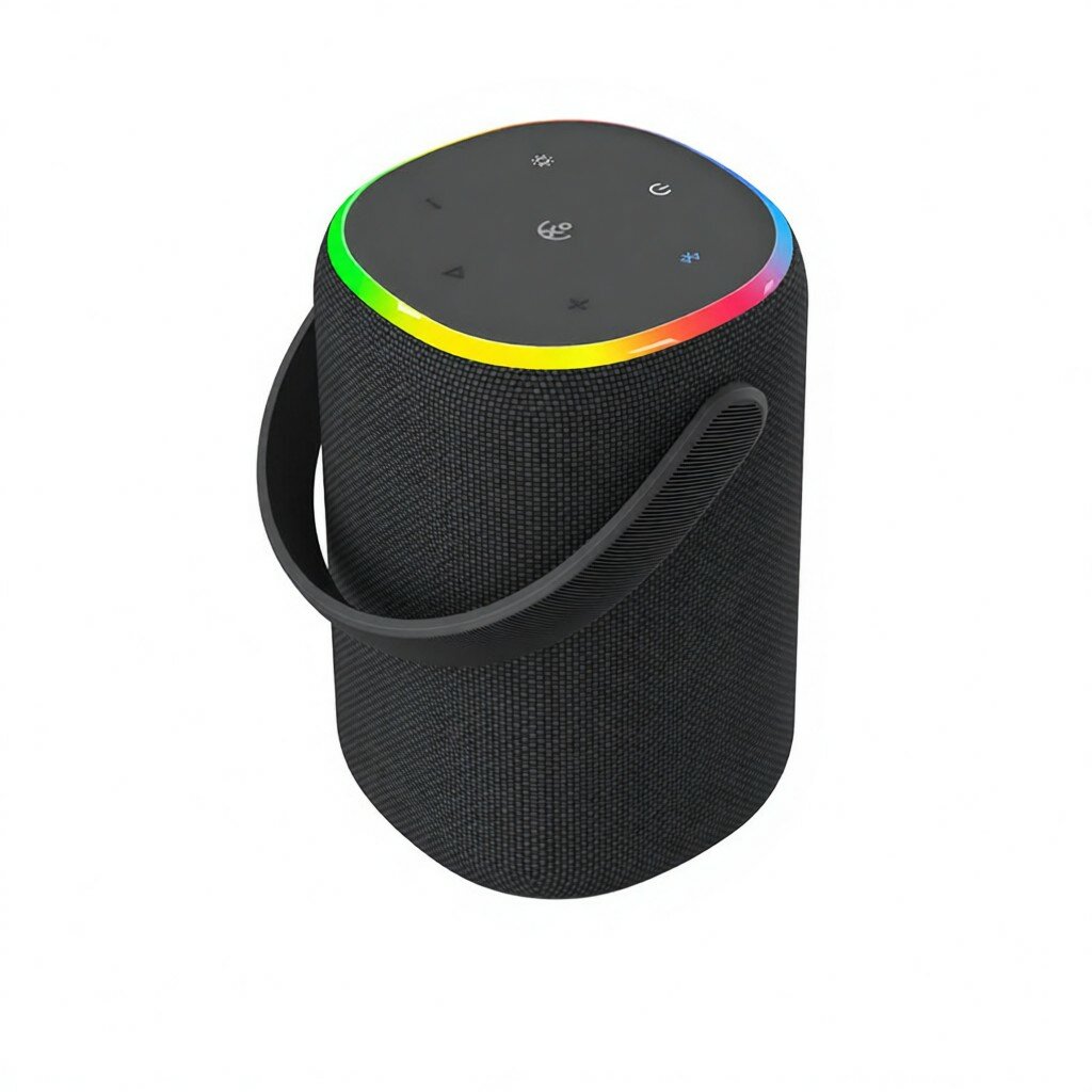 XDOBO BMTL Bucket Колонка Настольная Портативная Bluetooth Водонепроницаемая IPX7 60W 6600mAh RGB Поддержка BT/Флеш-накопитель TWS 110x110x168mm 1000g
