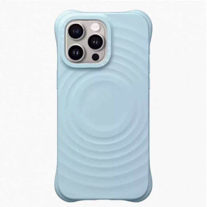 Магнитное всасывание MagSafe с ощущением волновой кожи подходит для iPhone17