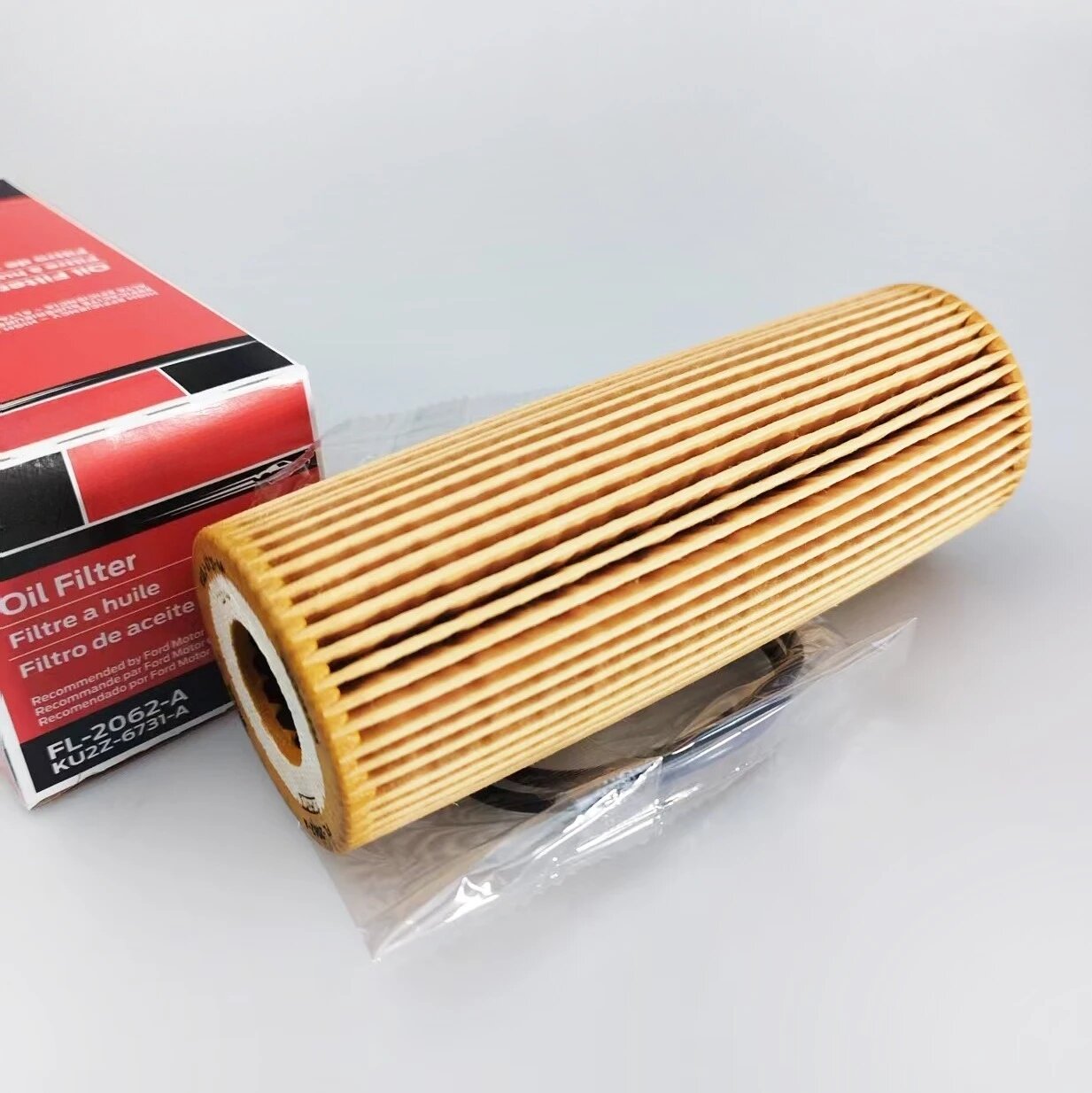 Автомобильный масляный фильтр KU2Z6731A FL2062A для FORD LINCOLN BRONCO EDGE F-150 FUSION EXPLORER RANGER CONTINENTAL MKX/Z 2,7 3,0 л 2PCS