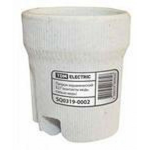 Патрон Е27 керамический (контакты медь) ТДМ