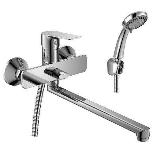 Смеситель ванна RS27-33 С плоским изливом 350ММ хром ROSSINKA