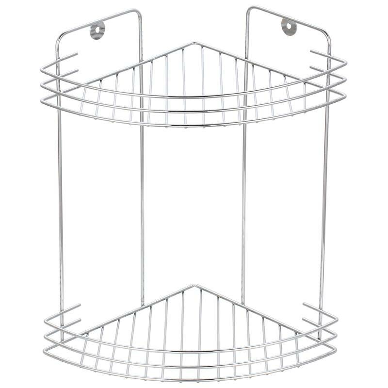 Полка угловая 2-ЯРУСН W26C-19*19*29 рыжий КОТ