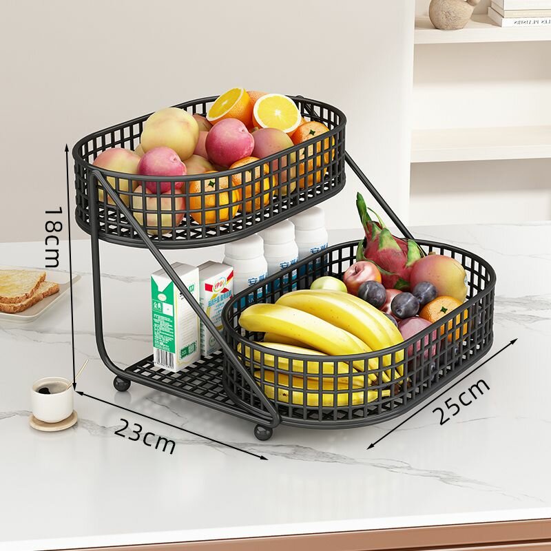 Фруктовая тарелка для гостиной, кофейный столик, домашняя тарелка, многослойная стойка для хранения, демонстрационная тарелка, легкая роскошь, высококачественная корзина