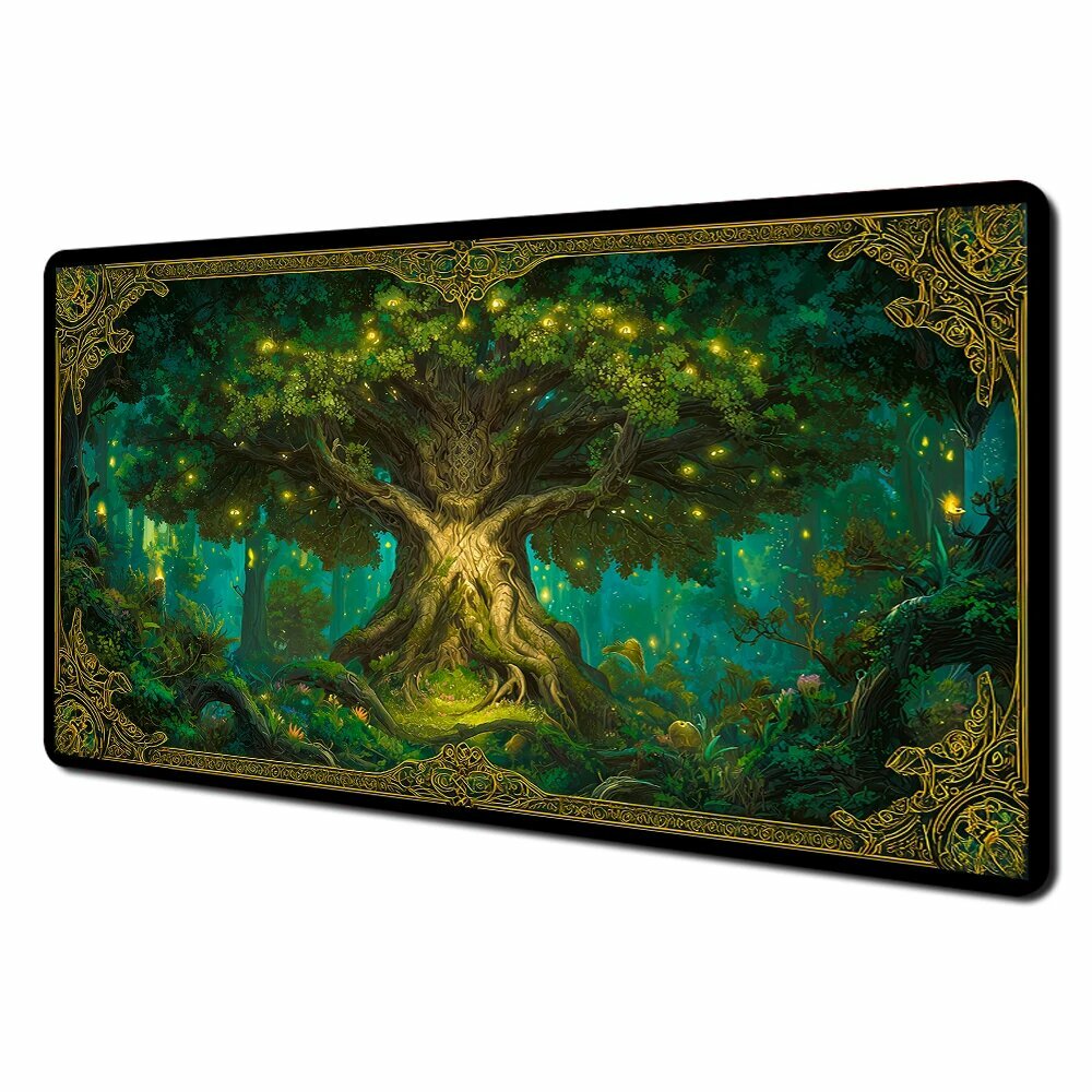 Изумрудный коврик для игр Magic, 600x350x3mm, BLACK1204-11