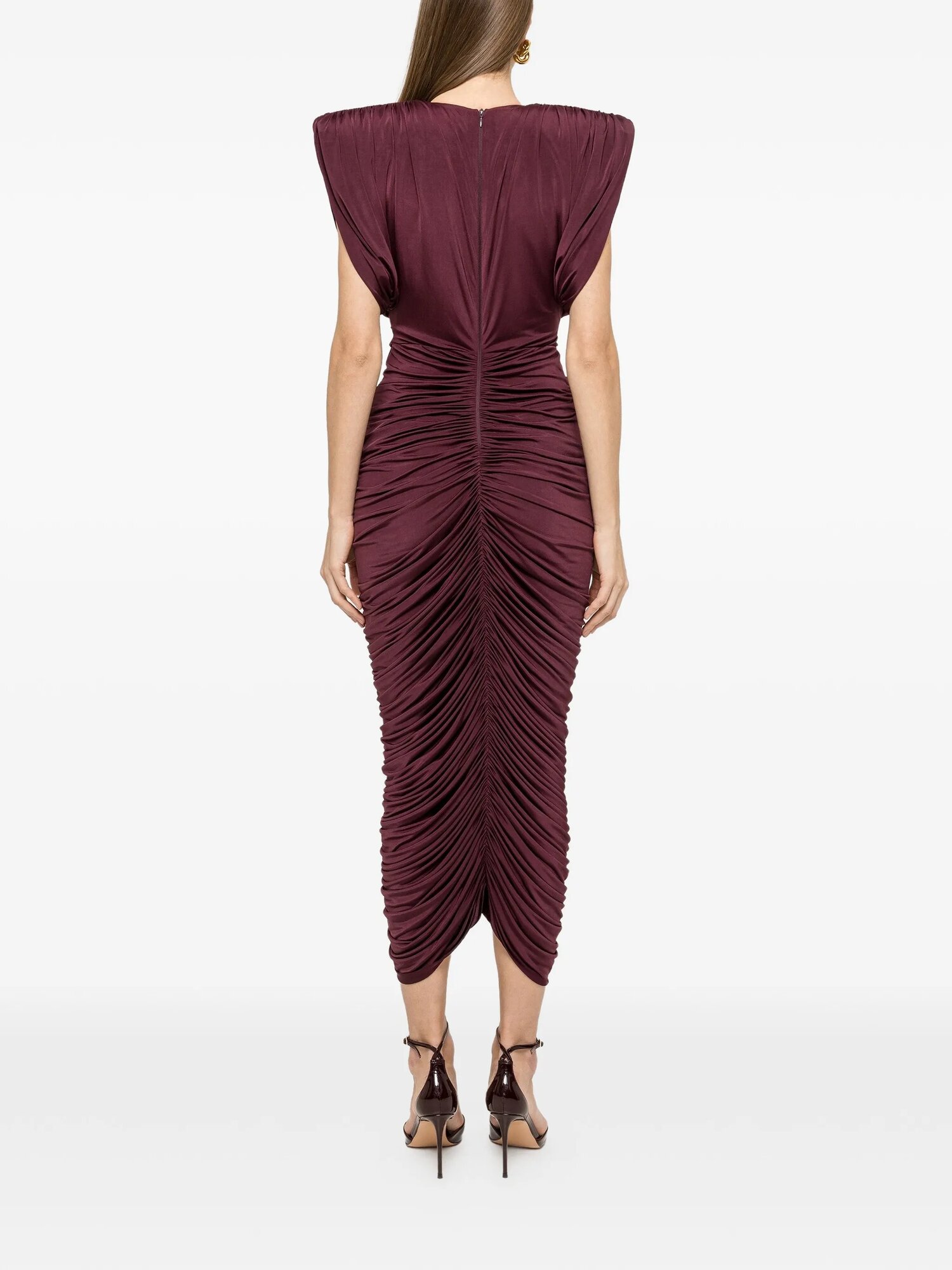 Платье Nissa Ruched midi dress, размер 38 — фото 1