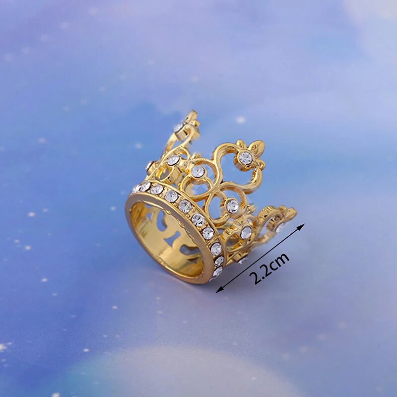 Мини-корона из сплава для декора торта A7