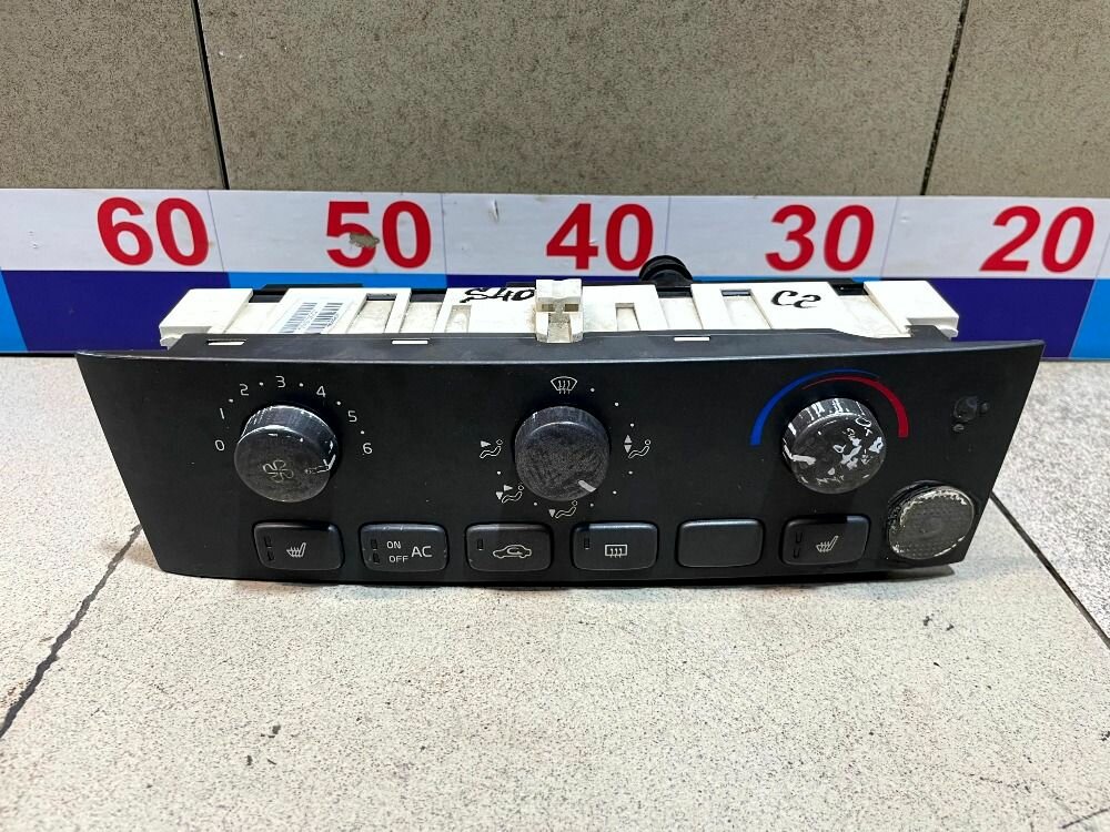 Блок управления отопителем Volvo S40 30662243