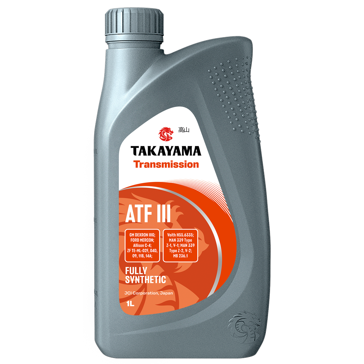 Масло трансмиссионное TAKAYAMA ATF III минеральное 1л 100452