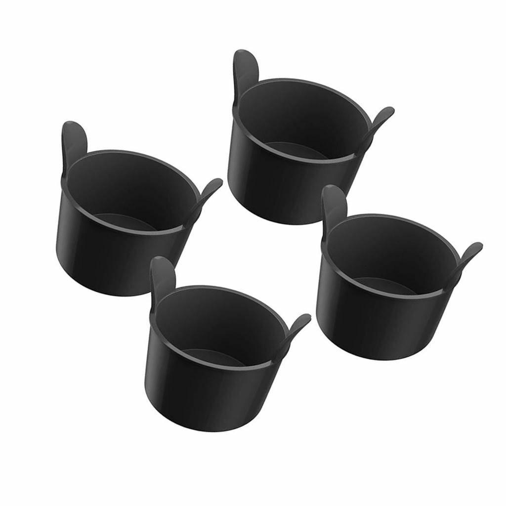 Силиконовые формы для кексов в аэрогриль, Черный