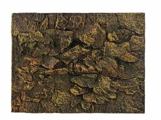 Фон для террариума "Черная скала" 60х45*3.5 см
