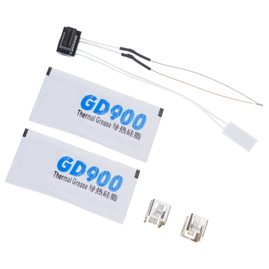 Керамический нагревательный лист Tuozhu в сборе с горячим концом + аксессуары для измерения температуры сопротивления-p1s керамический нагревательный лист мощностью 48 Вт