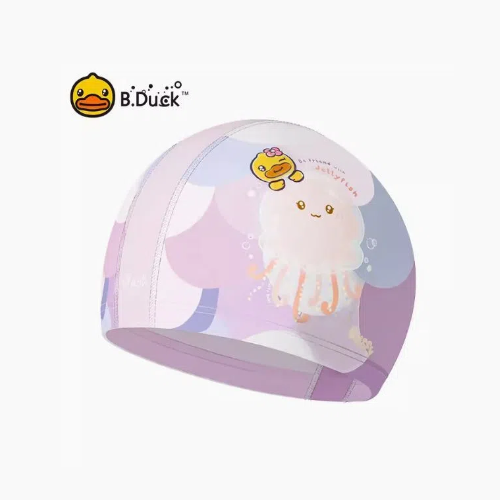 Купальная шапочка B.duck Little Yellow Duck удобная, не стесняет движений головы, подходит для длинных волос, с защитой