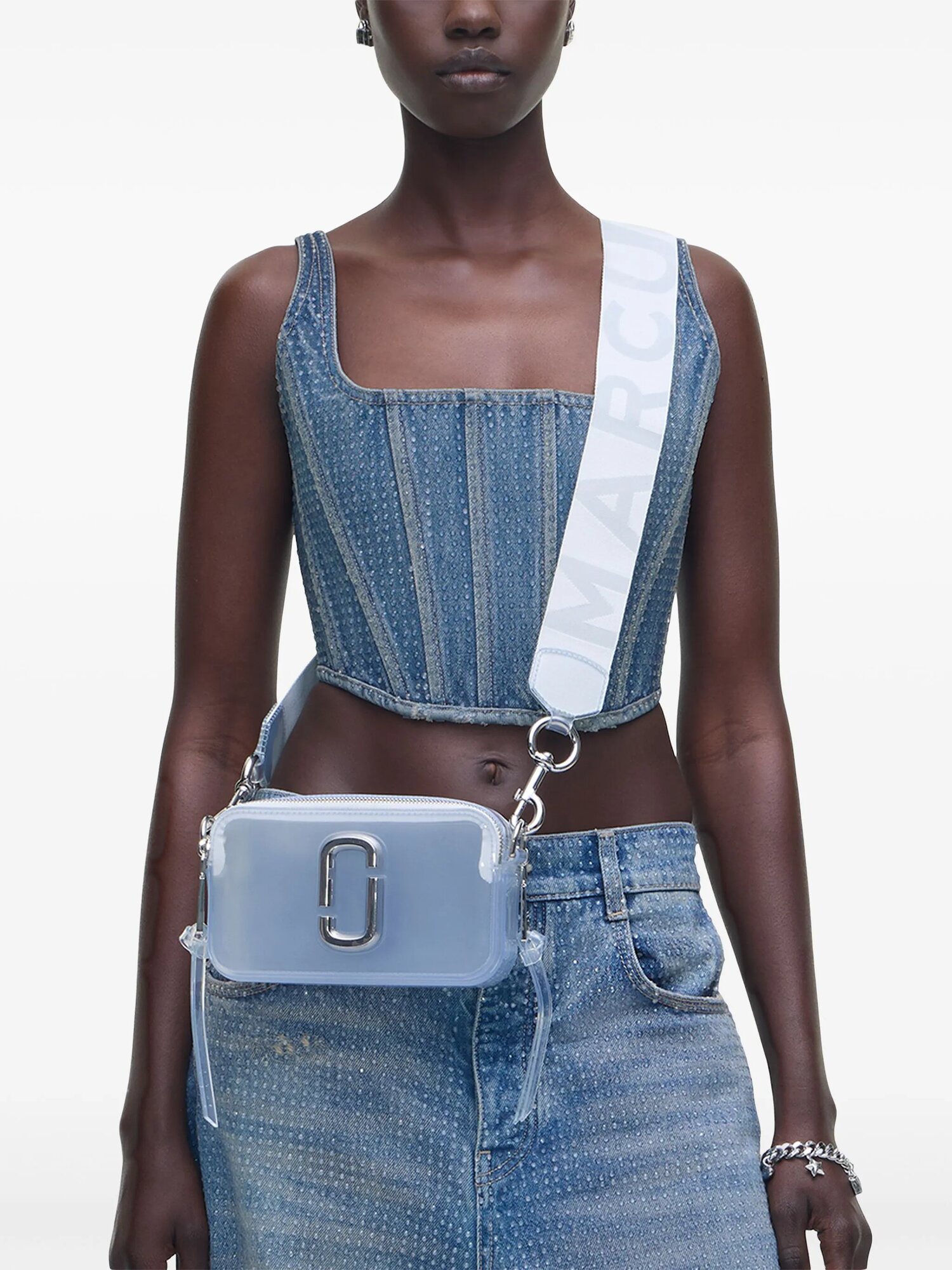 Сумка MARC JACOBS, белый, — фото 1