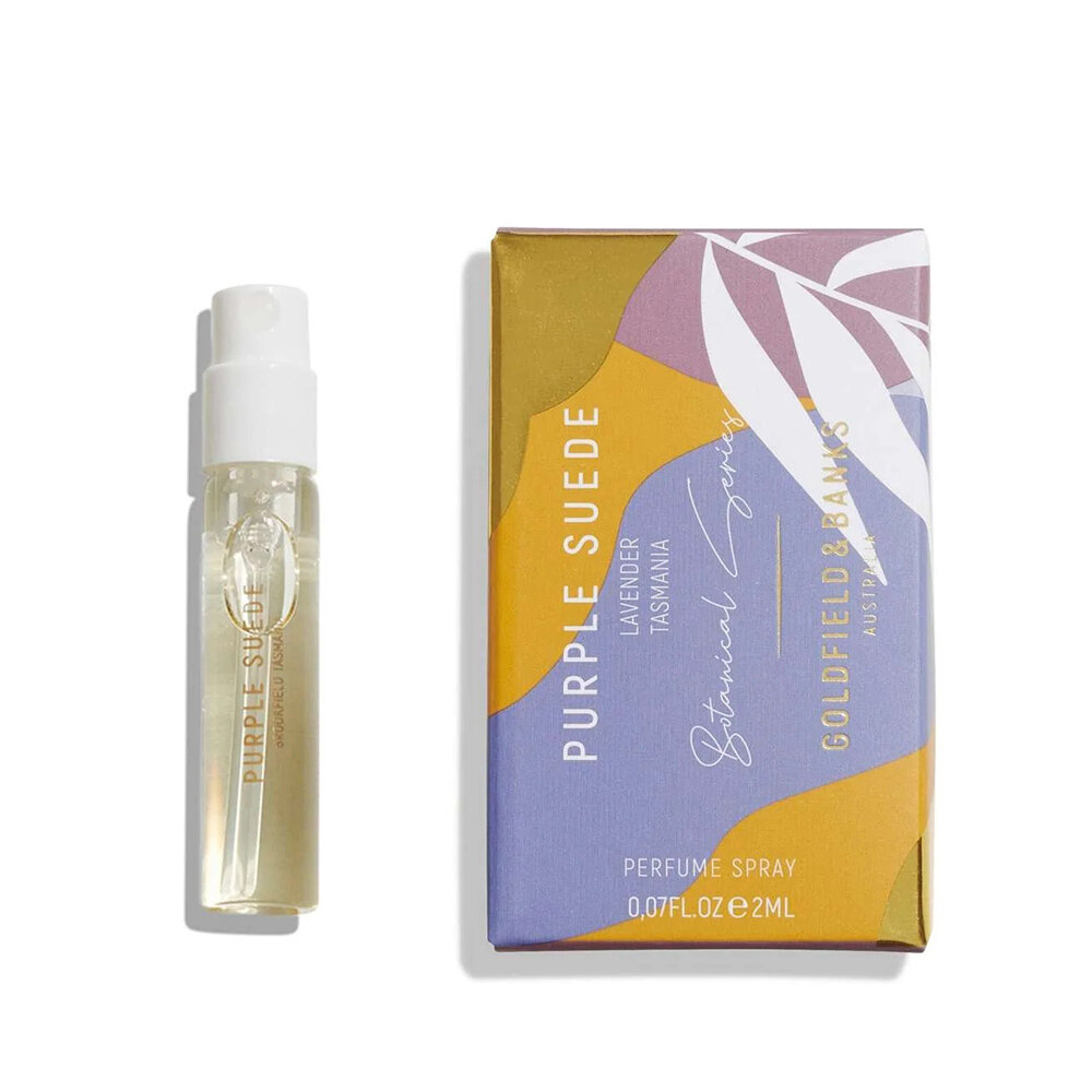 Духи Goldfield And Banks Purple Suede миниатюра 2 мл / Пробник духов Голдфилд Энд Бэнкс Пурпл Суеде