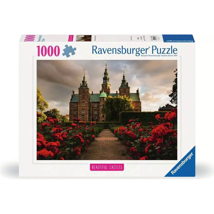 Пазл Ravensburger 1000 Beautiful Castles Замок Розенборг, Дания, арт.01336