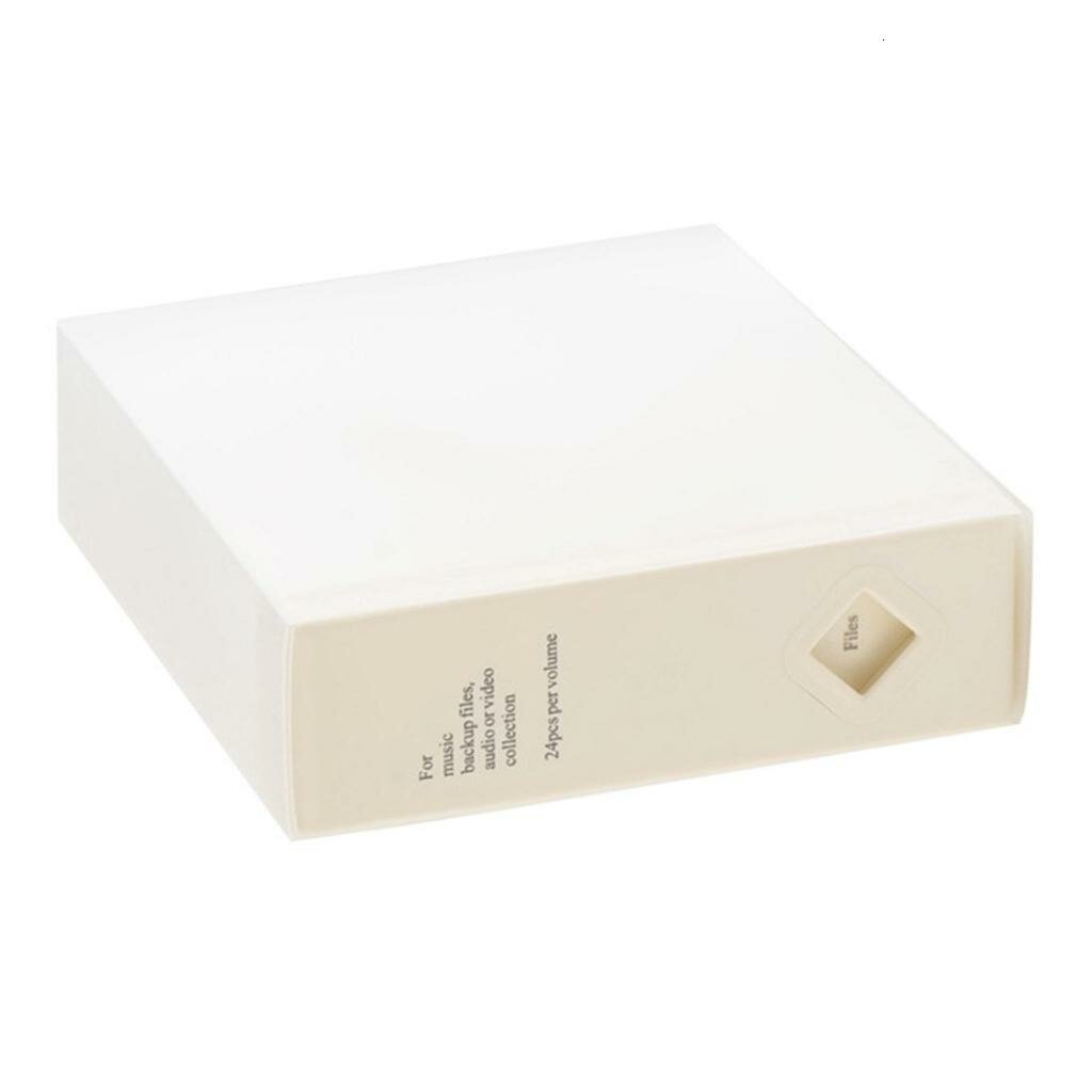 Коробка для хранения 24 CD, Белый
