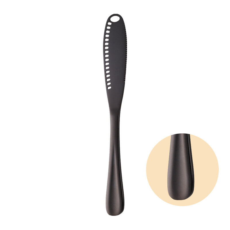 Многофункциональный сыр из нержавеющей стали с отверстиями для намазывания крема, хлеба, джема, сыр с многофункциональным змеиным узором