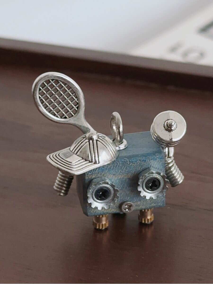 Панк-роботизированные украшения ручной работы, подвески