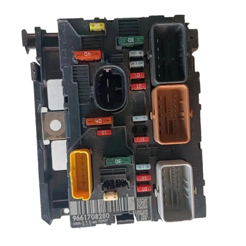 Для Peugeot 207 307 Citroen C4 Оригинальный блок предохранителей BSM L11, восстановленный, протестированный 9664055780 9661087080 9661708280 9664826080