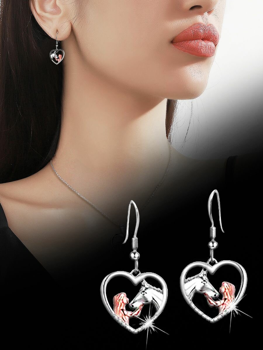 Серьги, горный хрусталь