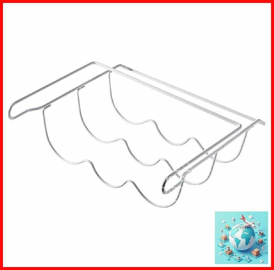 Выдвижная полка держатель в холодильник / шкаф для бутылок, подвесная. Органайзер для бутылок.