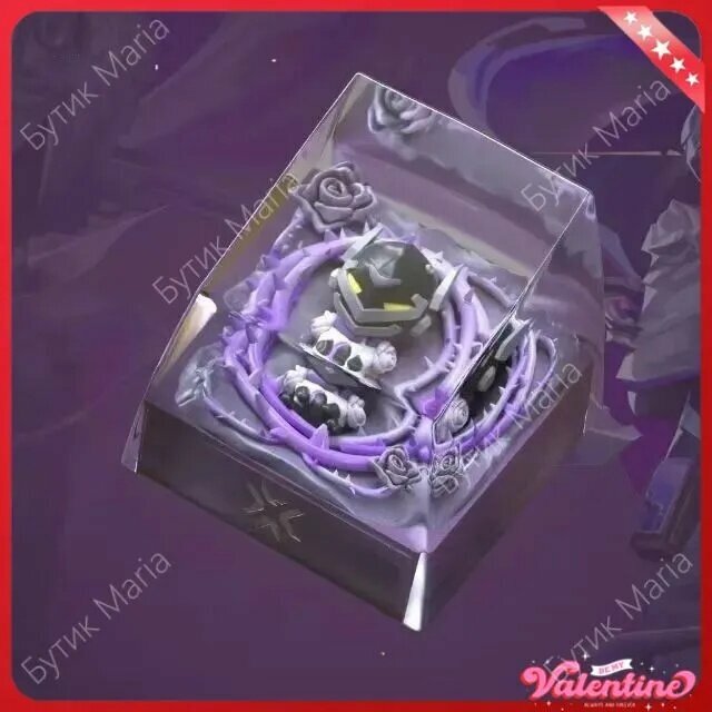 Кейкапы для механической клавиатуры Valorant, cherry, смола ,1PCS