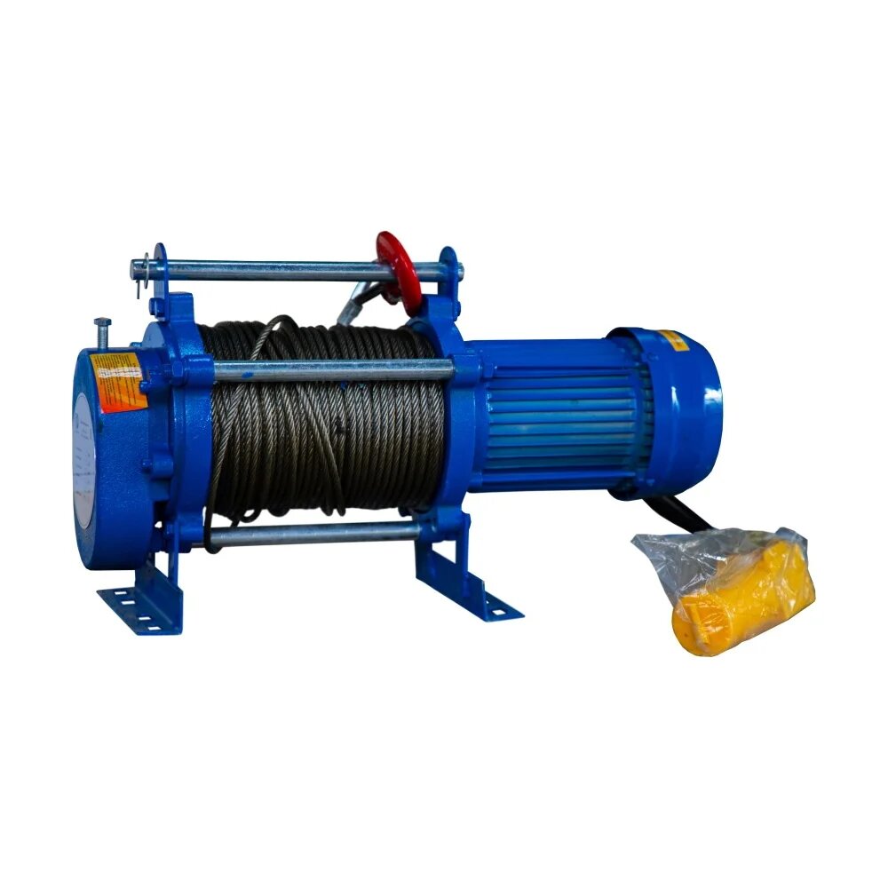Лебедка TOR ЛЭК-500 E21 KCD 500/1000 кг 220 В с канатом 100/50 м T 1050499