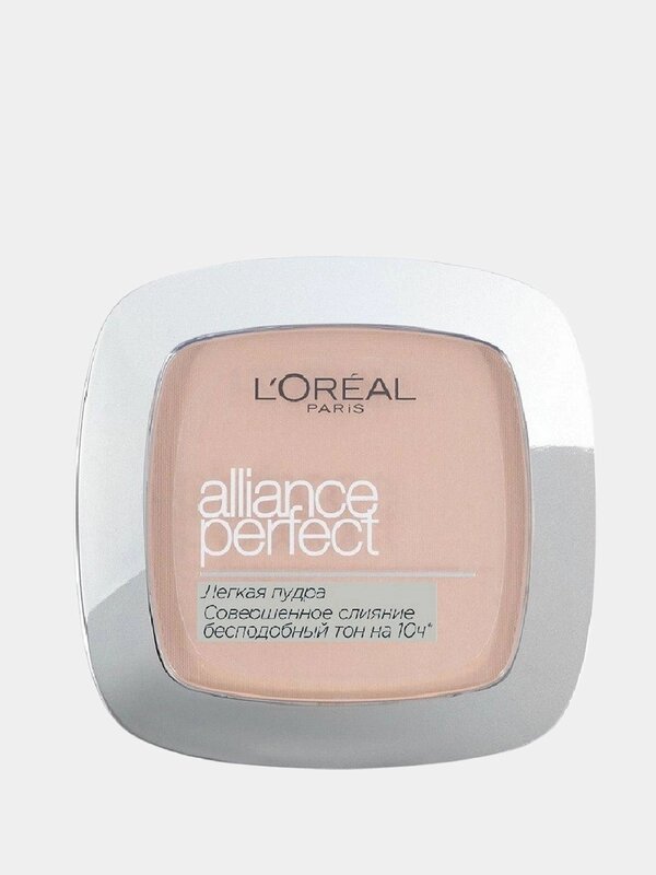 Пудра "Alliance Perfect, совершенное слияние", Loreal Paris, светло-бежевый розовый