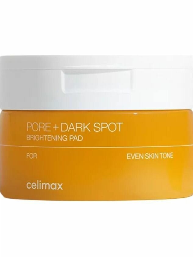 Пэды для лица CELIMAX PORE+DARK SPOT выравнивающие тон кожи 100 мл- 40 шт.