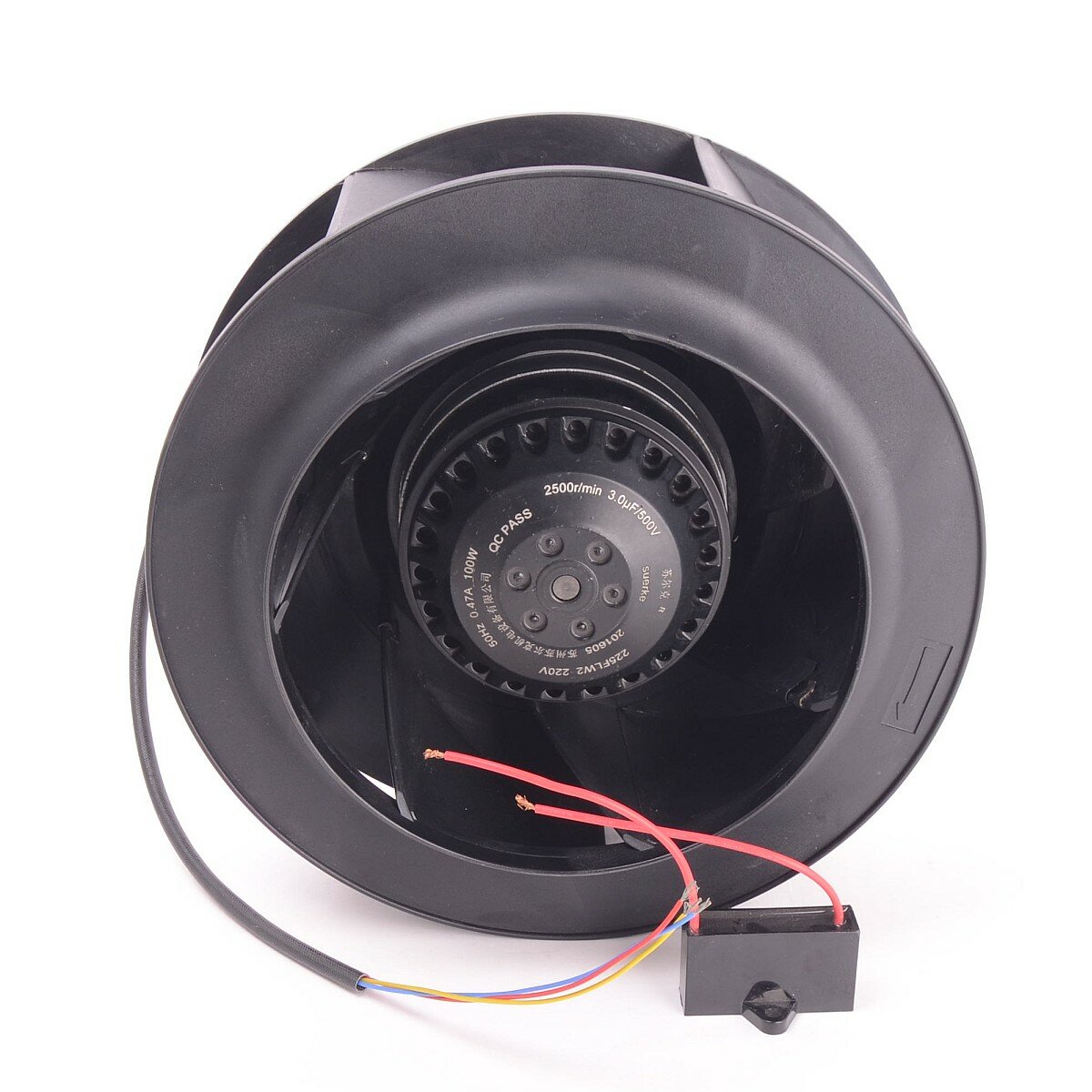 Центробежный вентилятор вихревой 225FLW2 220VAC/160W/2600об/мин (013238)