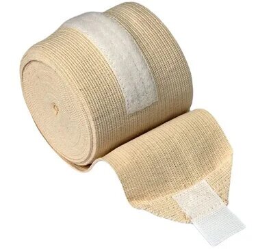 Бинт эластичный УНГА 5 м*8 см в/р, размер - 5 м х 8 см, бежевый