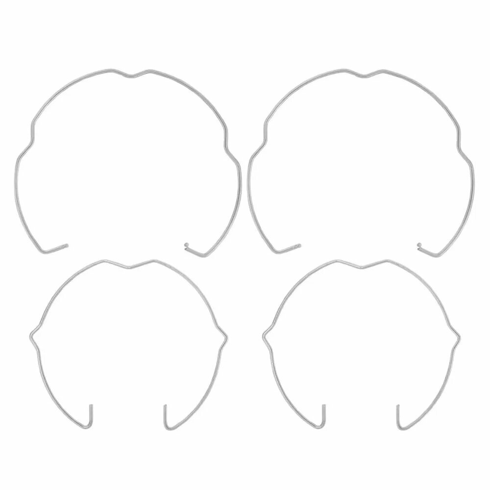 Надежные Кольцевые Клипсы Для Светильников, Стальные, Простая Установка, 4 Шт