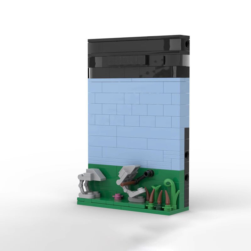 MOC Creative Planet Series миниатюрный пейзаж Эндо собранные строительные блоки украшения модель сцены игрушки