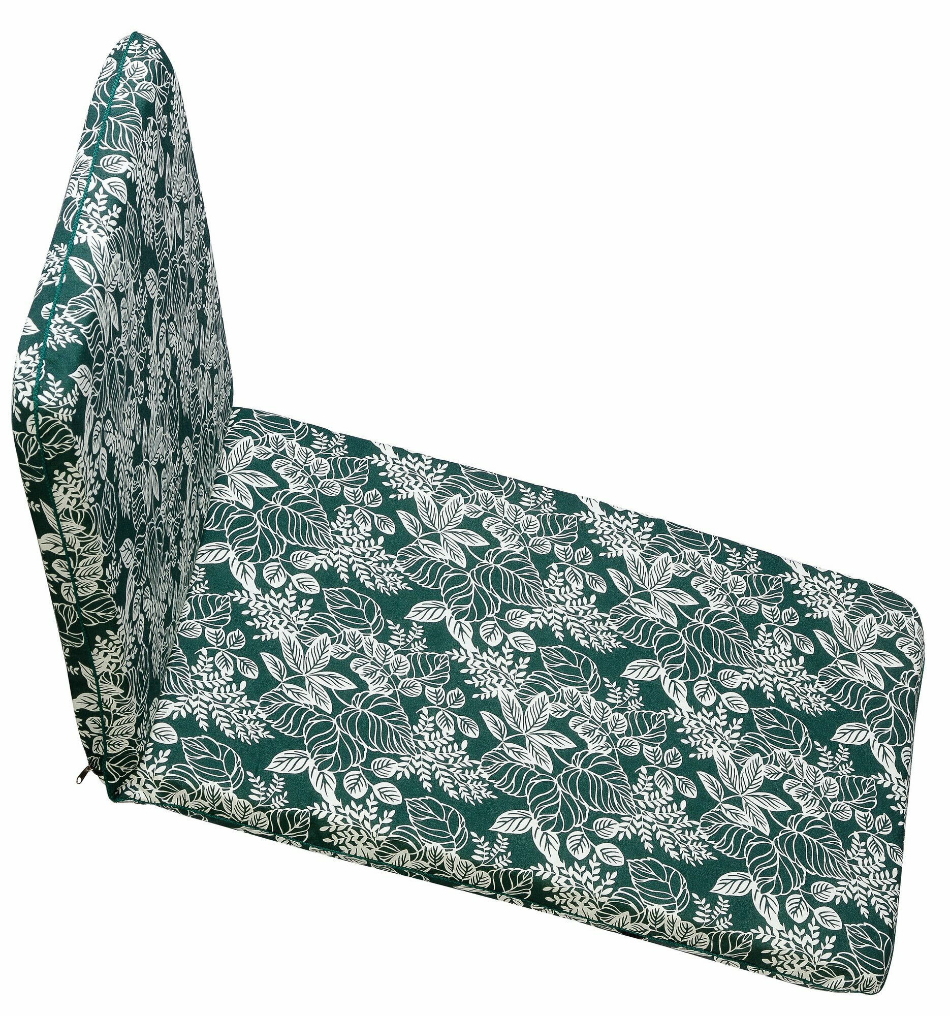 Матрас для шезлонга, 2-х секционный 125х50 зеленый артикул 1041-518 Удачная Мебель