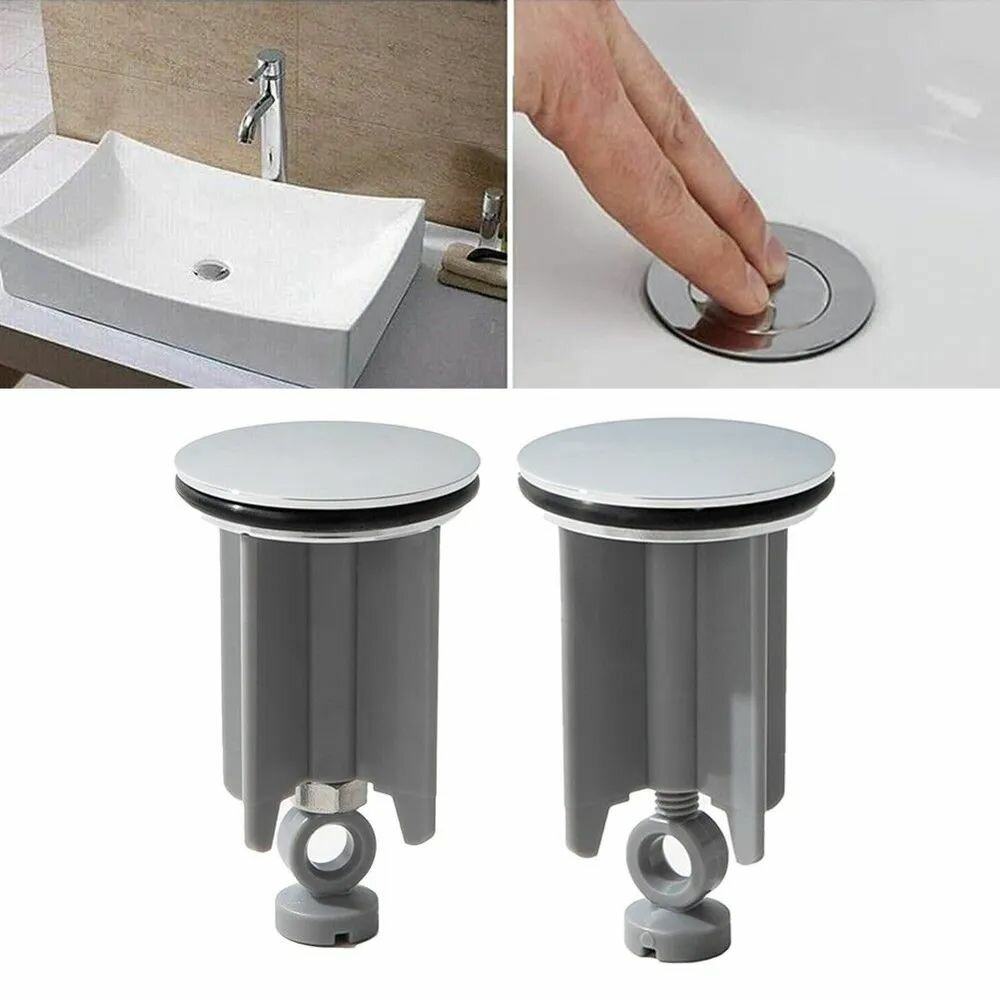 Выдвижная сливная арматура диаметром 40 мм для крышки сливного сердечника раковины