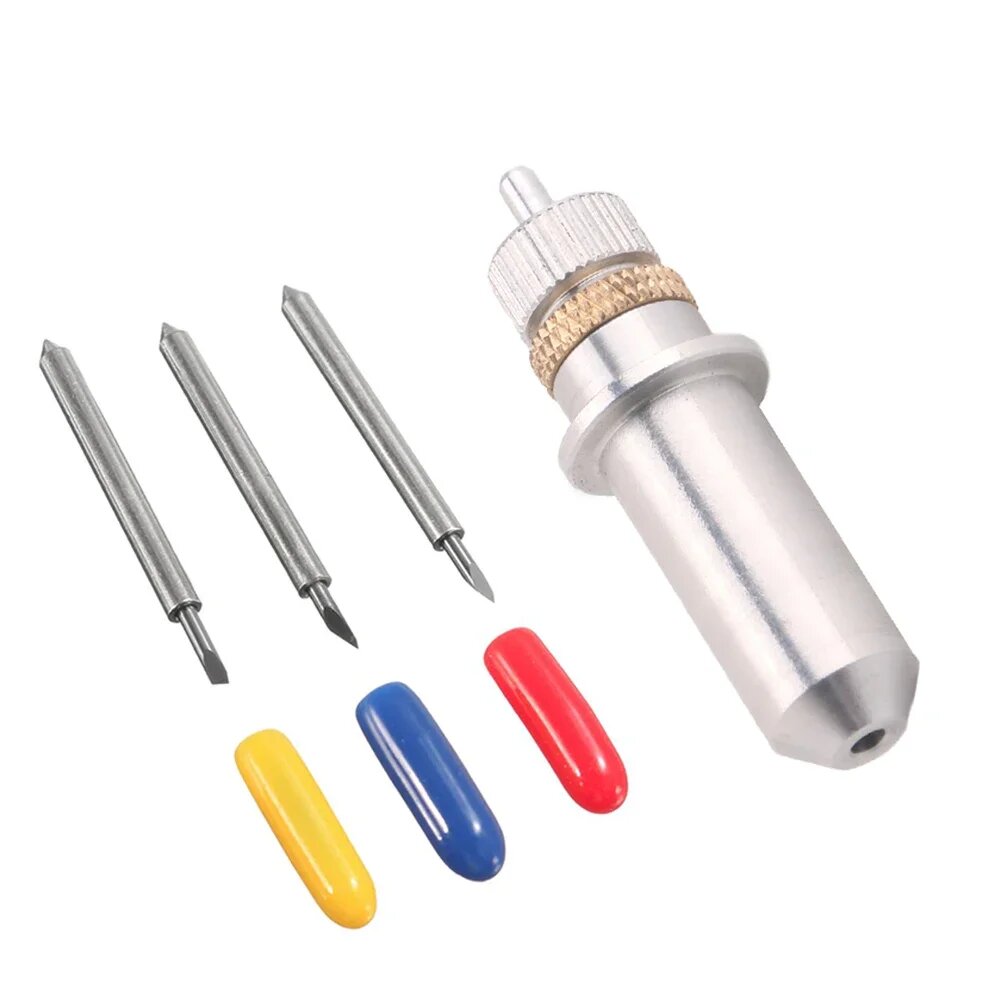 30 шт, 30/45/60 градусов, виниловые лезвия, нож + 1 шт, держатель для режущего плоттера Roland