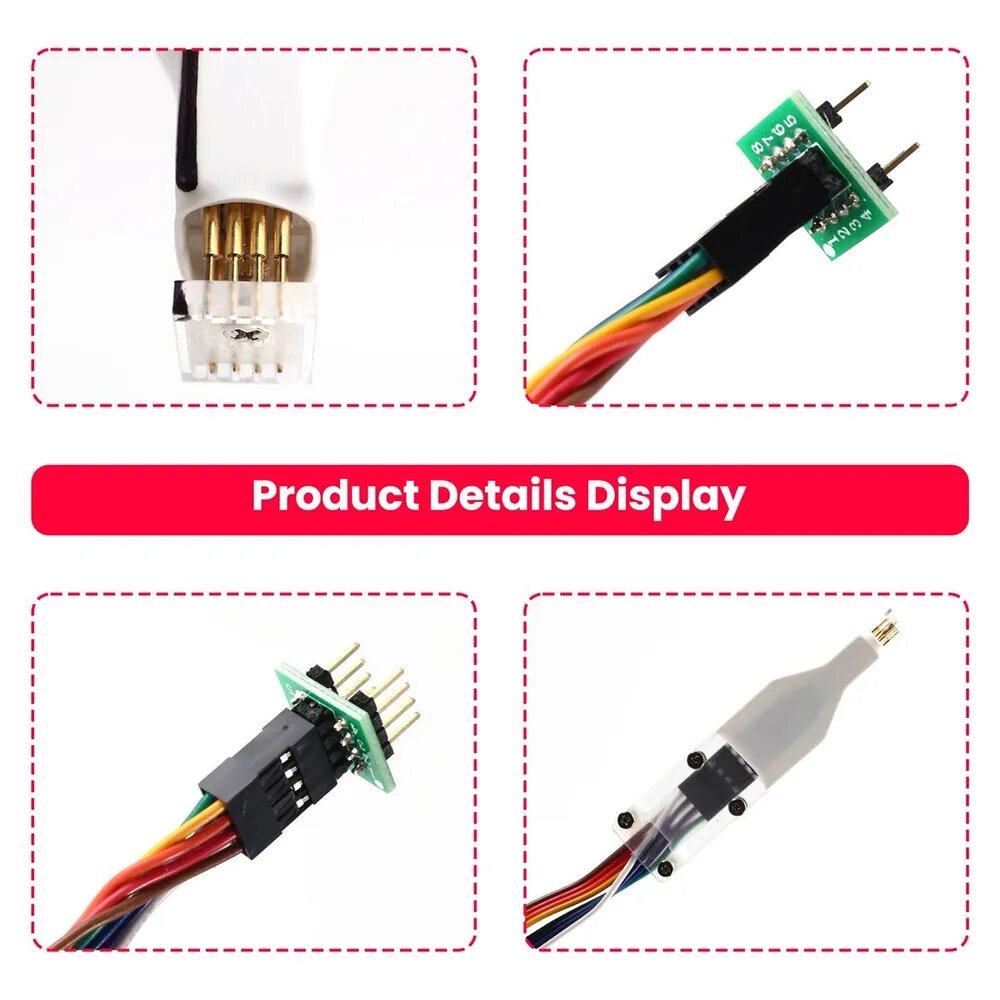 4 Шт. Для Sop8 Soic8 Wson Chip Скачать Burn Write Probe Spring Needle