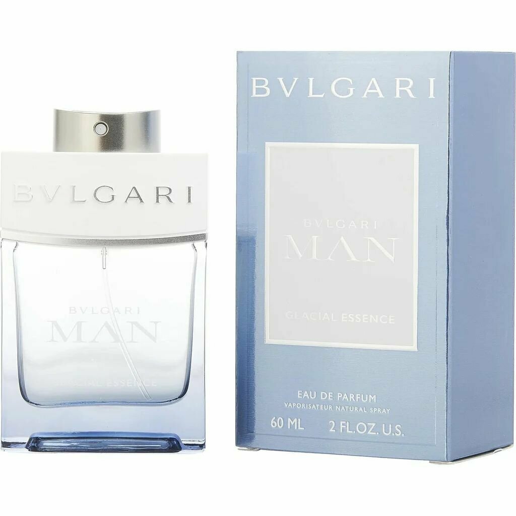 Туалетная вода BVLGARI Man Glacial Essence, древесно-фужерный аромат, мужская, 60 мл