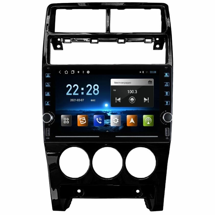 Магнитола R320 Лада Приора 2 подходит для Lada Priora 2 2013-2018 - Android 14 - IPS экран